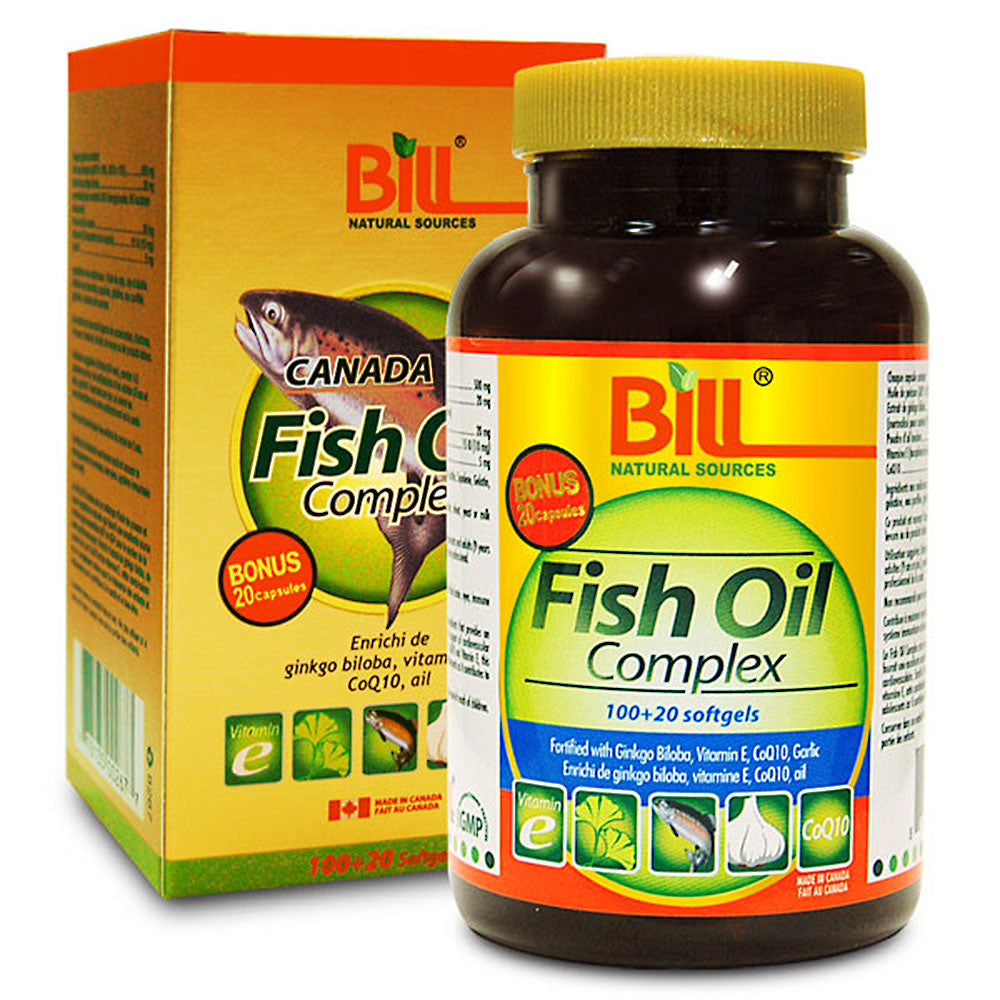 BILL Natural Sources® Fish Oil Complex Softgels – Bill Natural Sources®